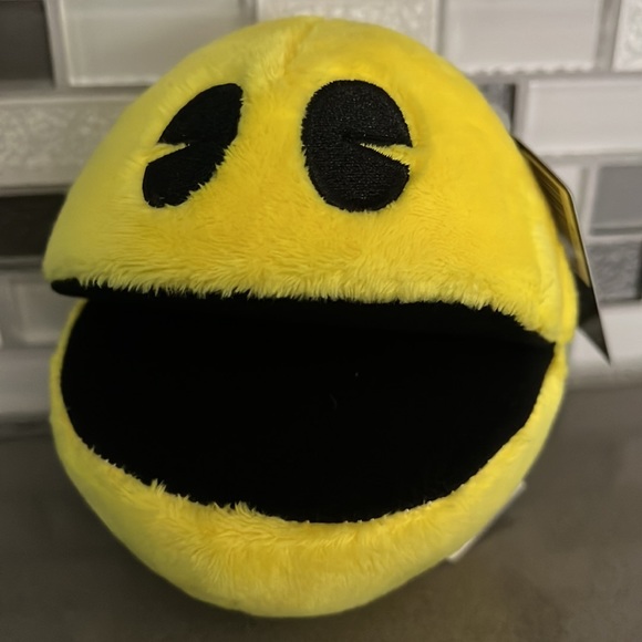 Pac-Man | Toys | Pacman Video Game Yellow Pacman Battle Royale Plush ...